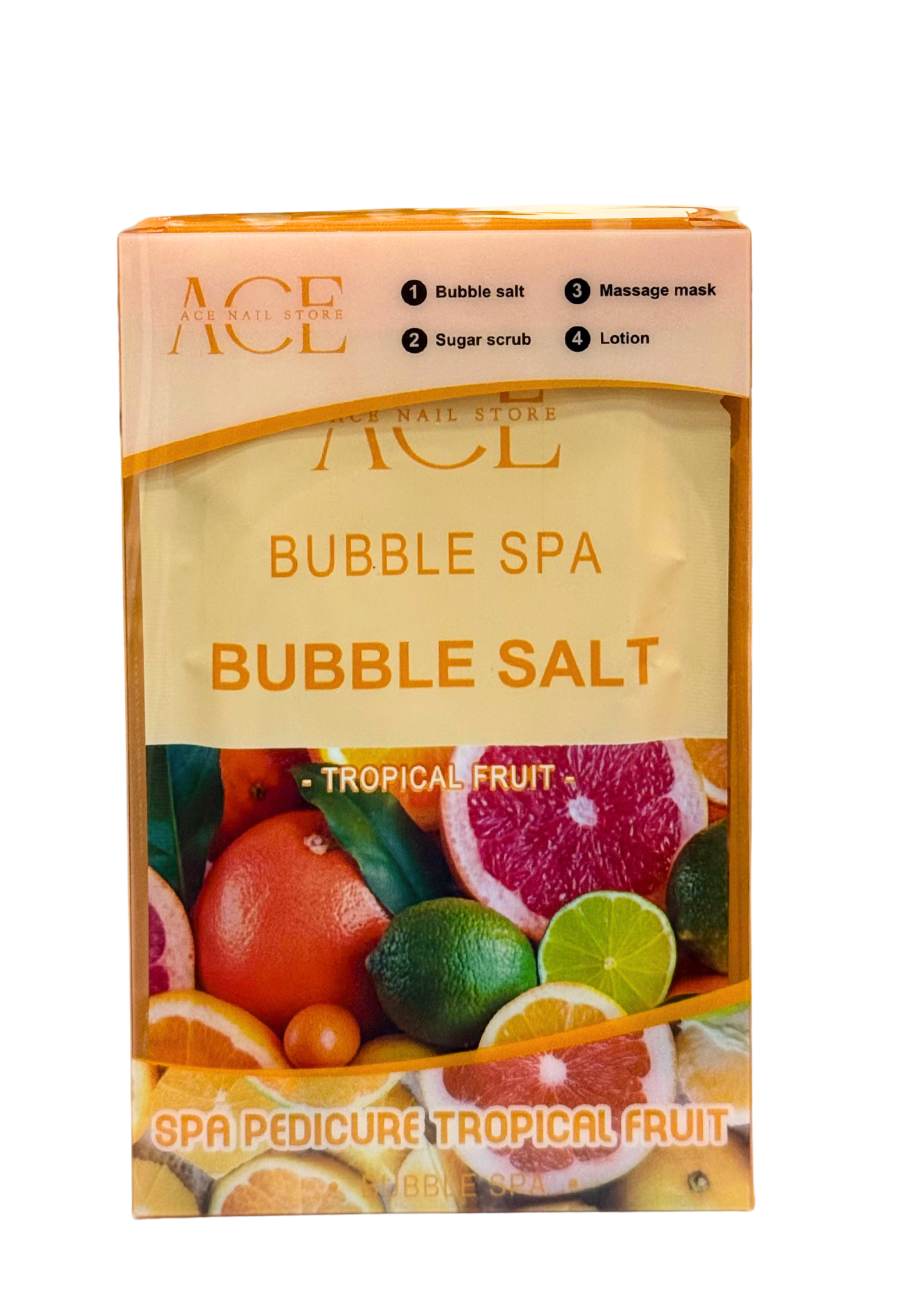 Deluxe Pedicure 4 Step - ACE 1PC – Ace Nail Store