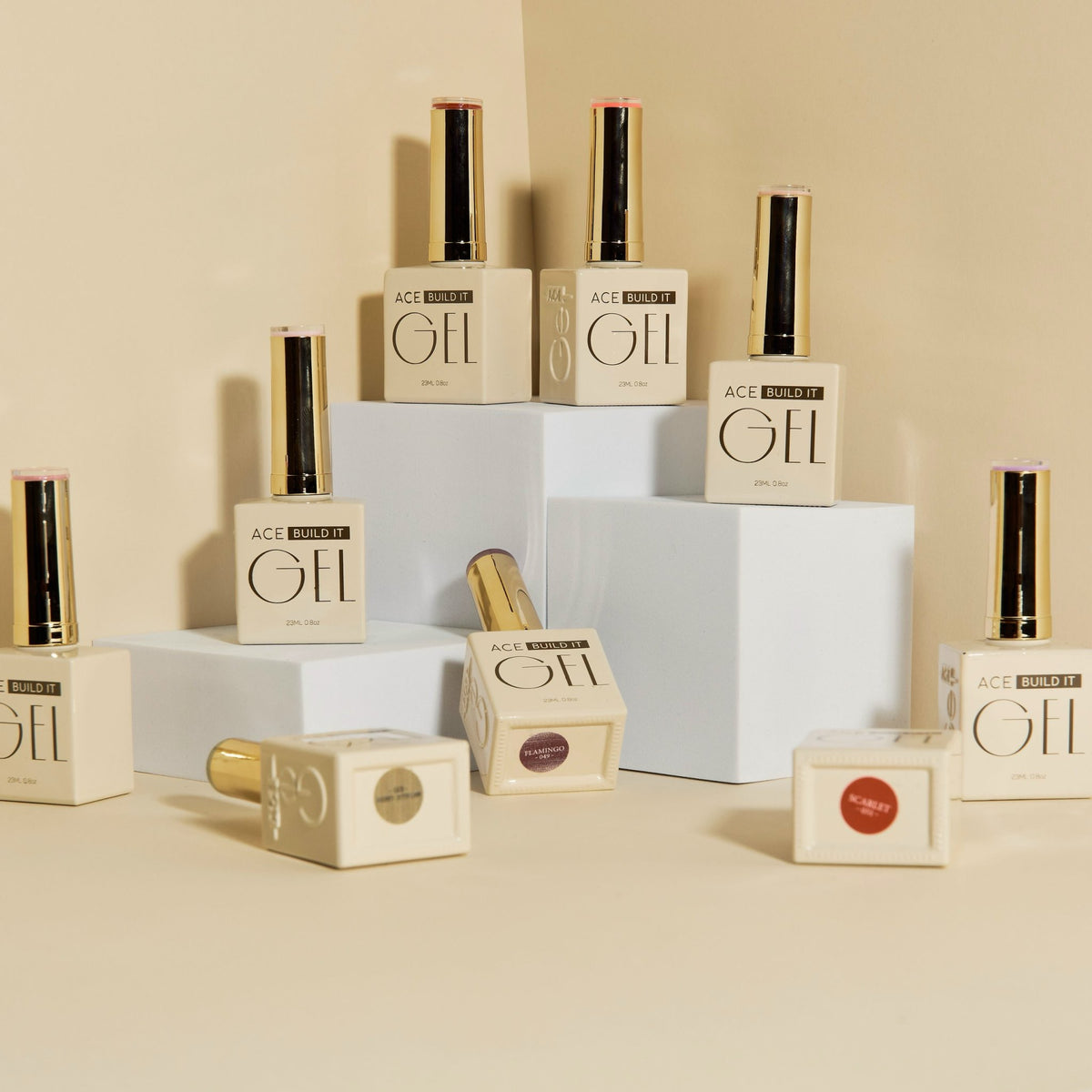 𝐀𝐂𝐄 𝐁𝐮𝐢𝐥𝐝-𝐈𝐭 𝐆𝐞𝐥™ Set of 50 – Ace Nail Store